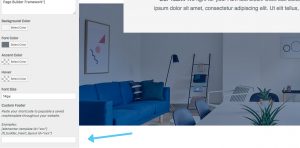Custom Footer - Page Builder Framework
